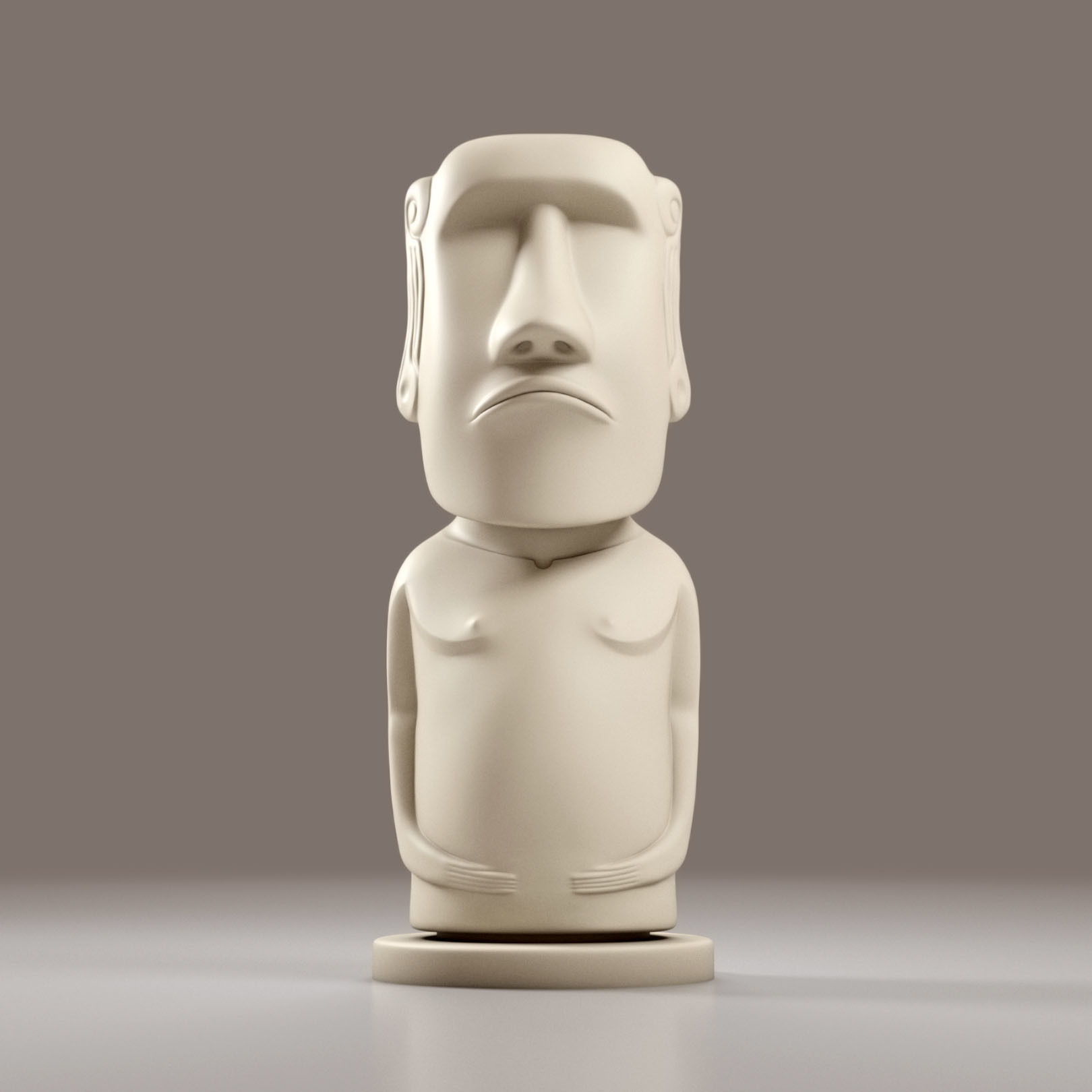 Moai Easter Island Statue 3D model 3D printable | CGTrader