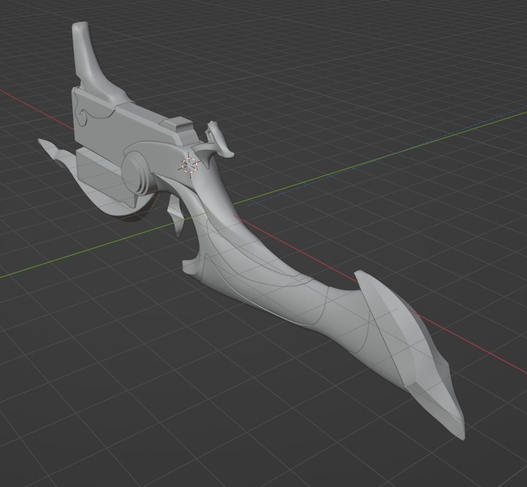 Jhins Gun from League of Legends 3D model 3D printable | CGTrader