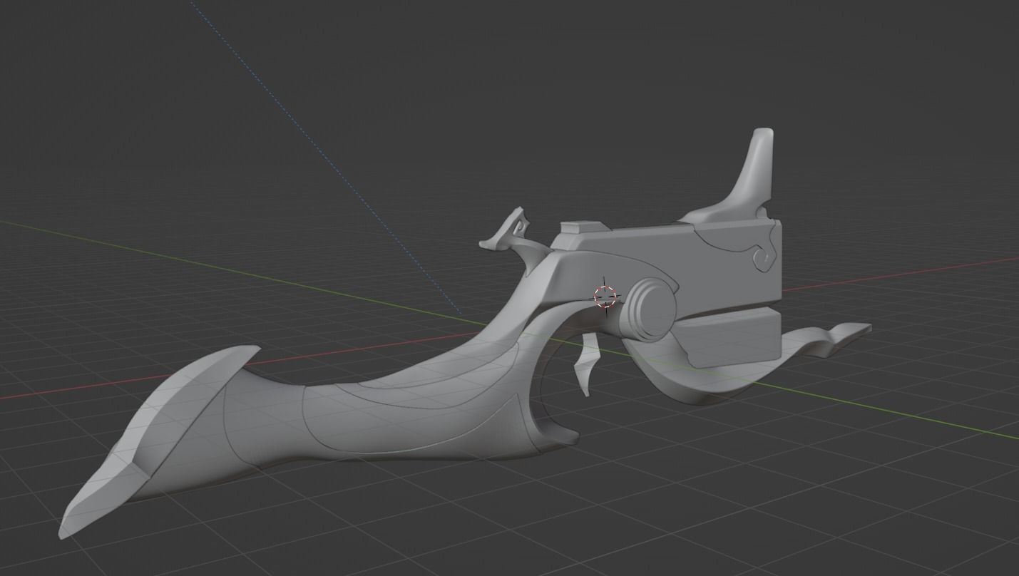 Jhins Gun from League of Legends 3D model 3D printable | CGTrader