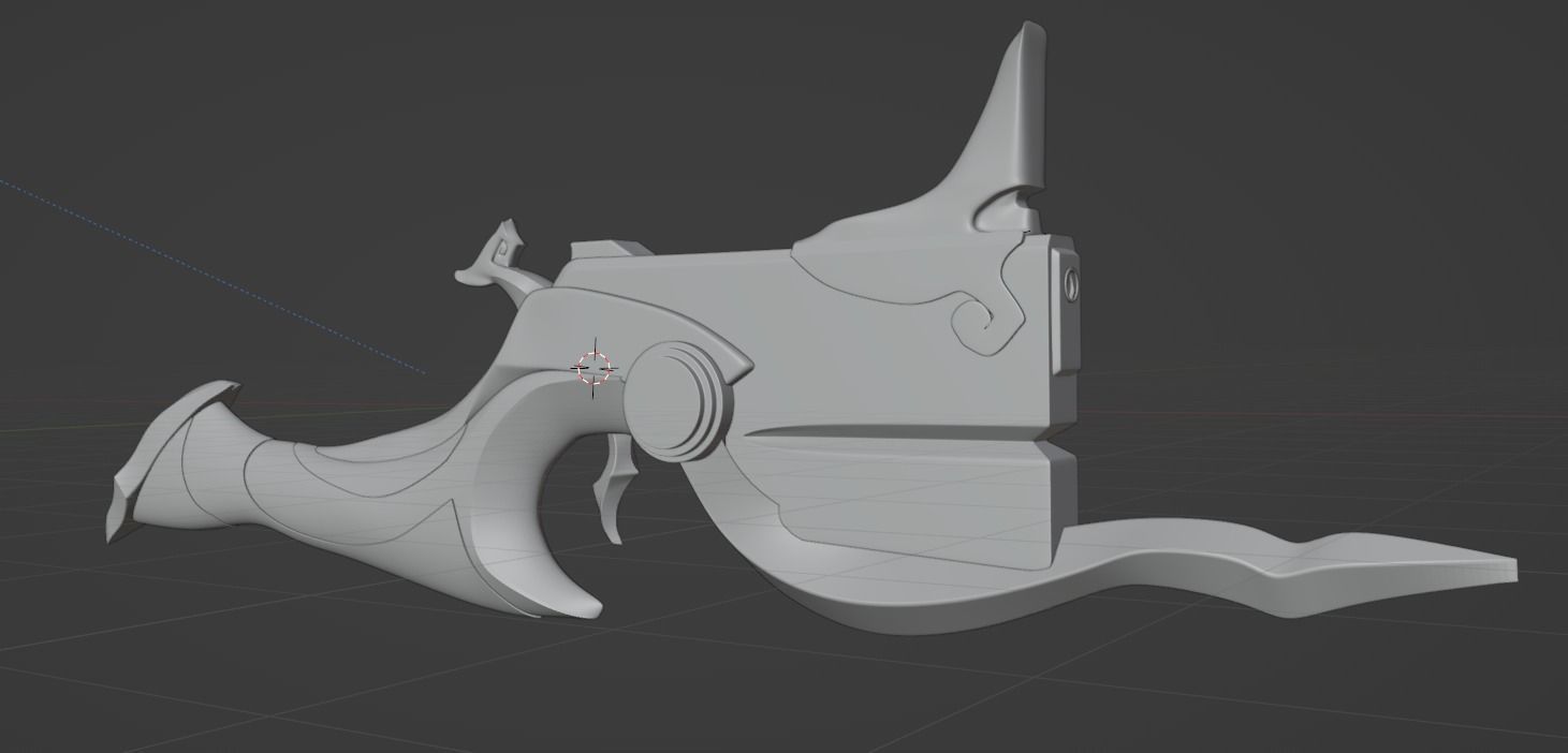 Jhins Gun from League of Legends 3D model 3D printable | CGTrader
