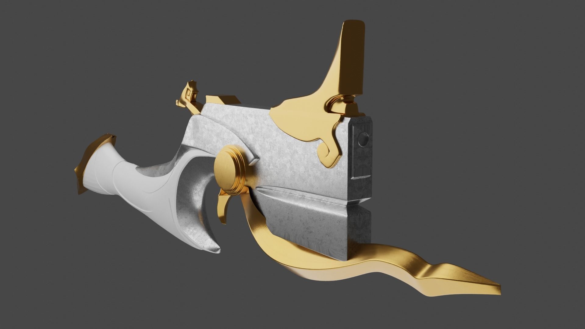 Jhins Gun from League of Legends 3D model 3D printable | CGTrader