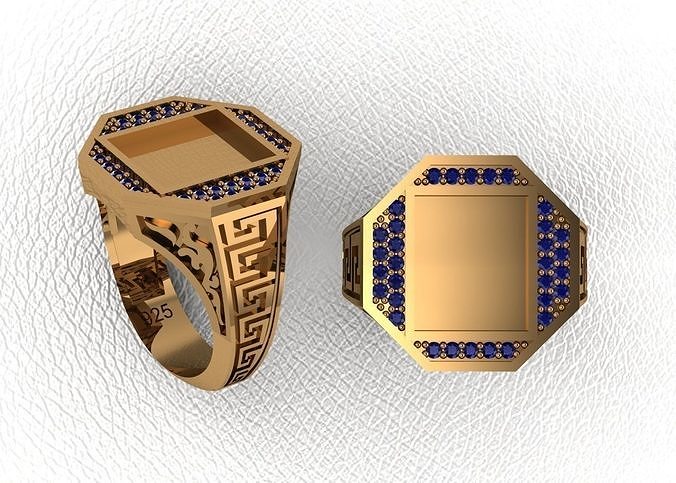 Man ring-31 3D model 3D printable | CGTrader