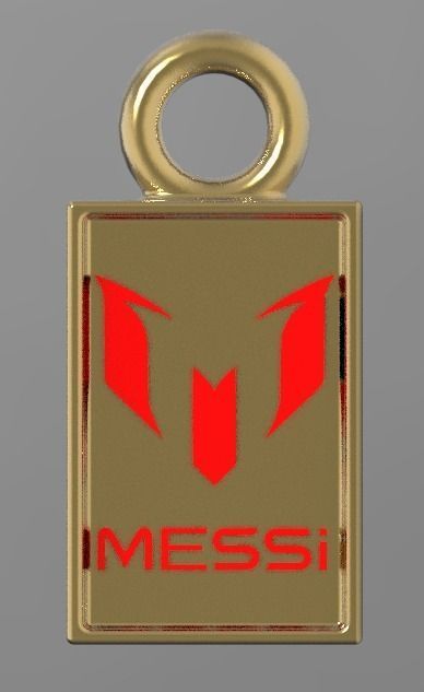 3D model Lionel messi pendent ronaldo messi ronaldo messi miami messi ...