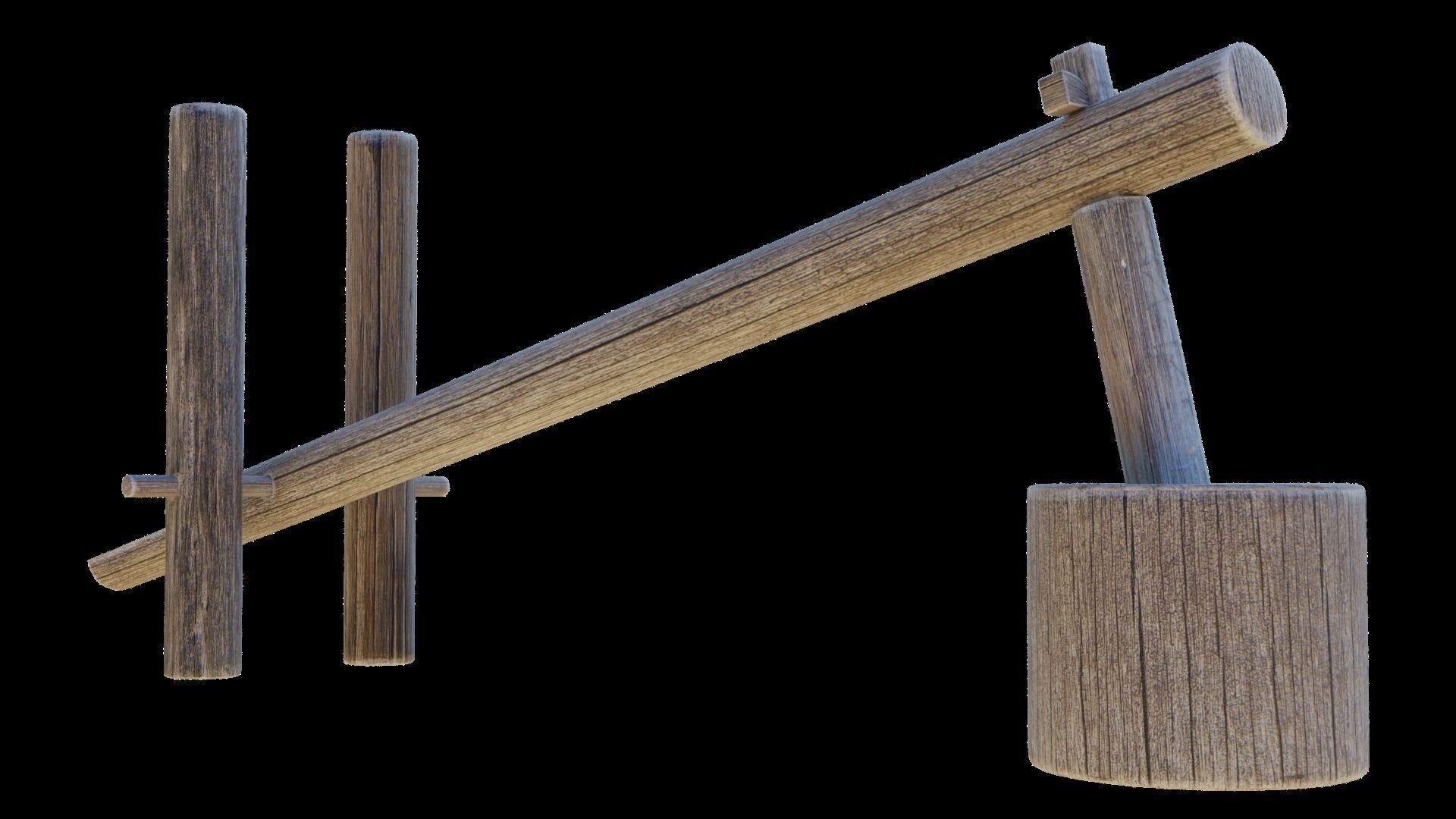 Thai Mortar beam 3D model | CGTrader