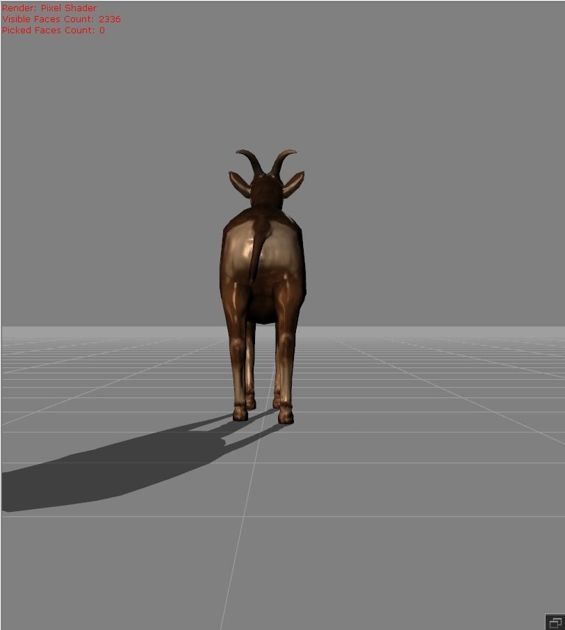 3D model Goat v1 VR / AR / low-poly | CGTrader