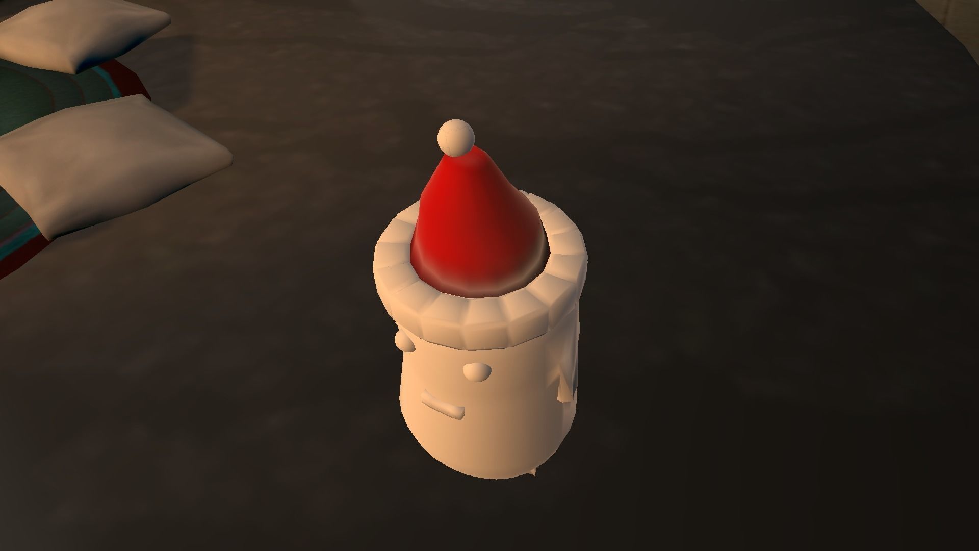 VRChat Santa Hat free VR / AR / low-poly 3D model | CGTrader