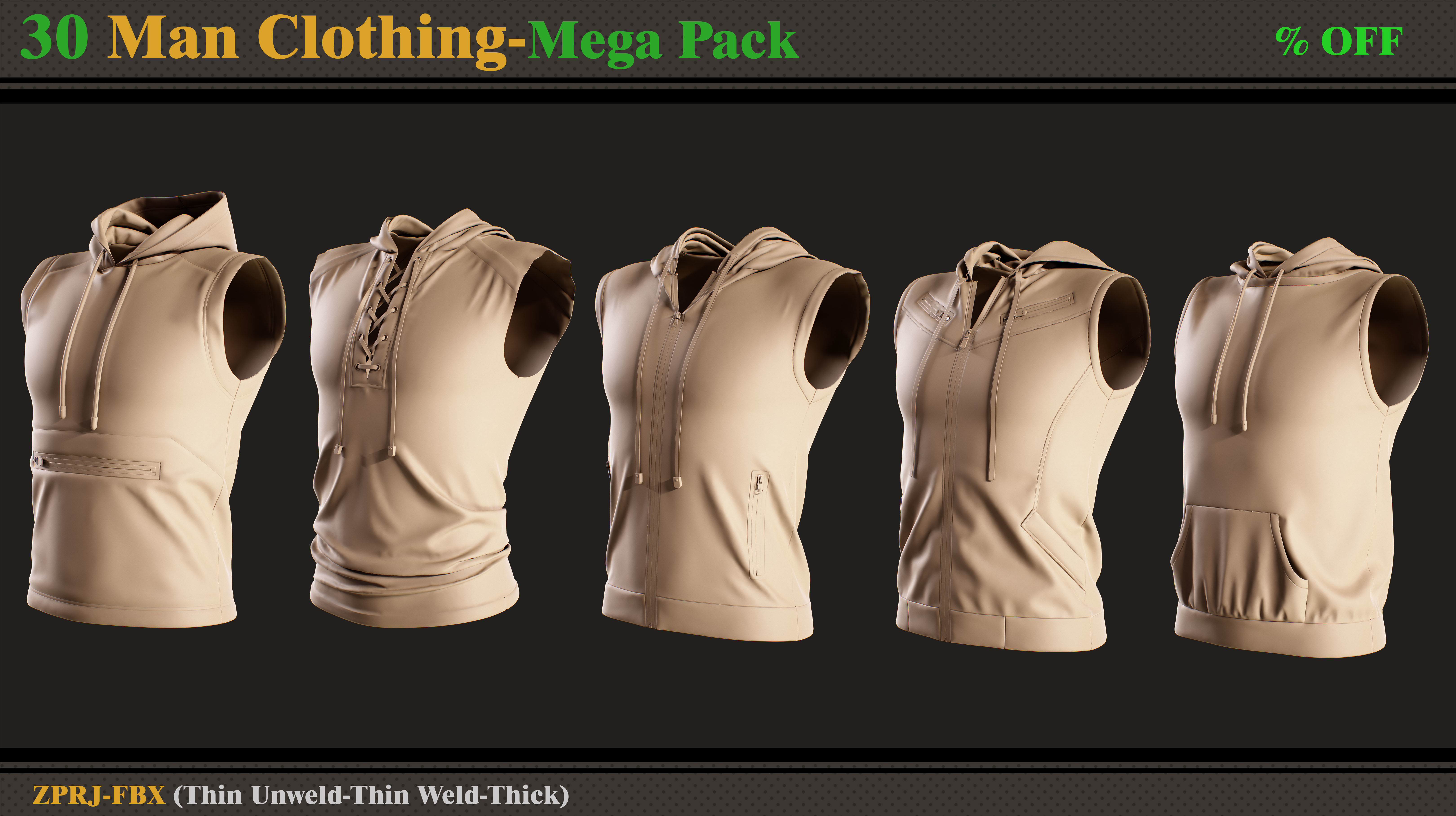 30 Man Clothing-zprj-fbx 3D model | CGTrader