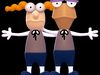 Walter and Perry 3D model 3D printable | CGTrader