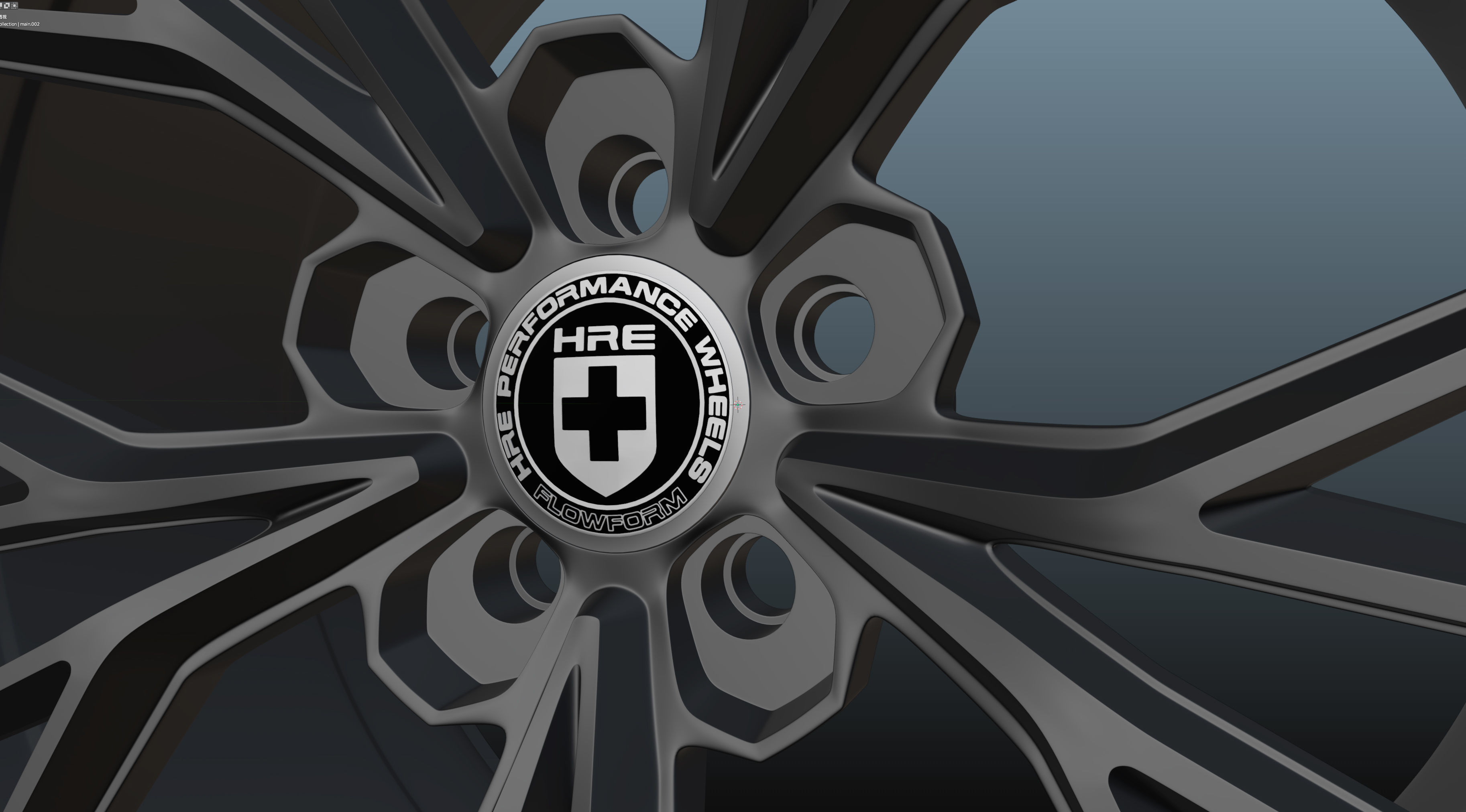 3D model HRE FF28 VR / AR / low-poly | CGTrader