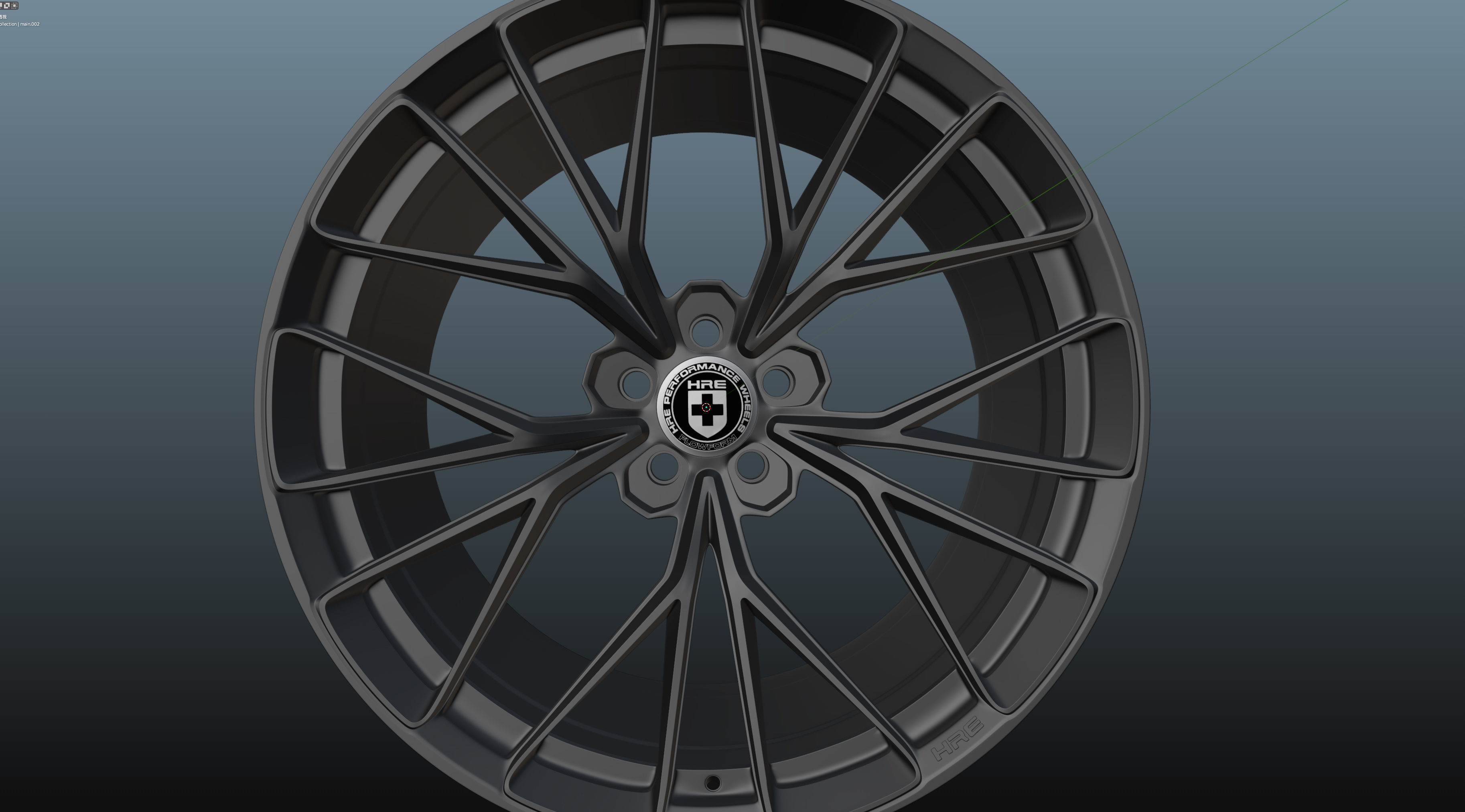 3D model HRE FF28 VR / AR / low-poly | CGTrader