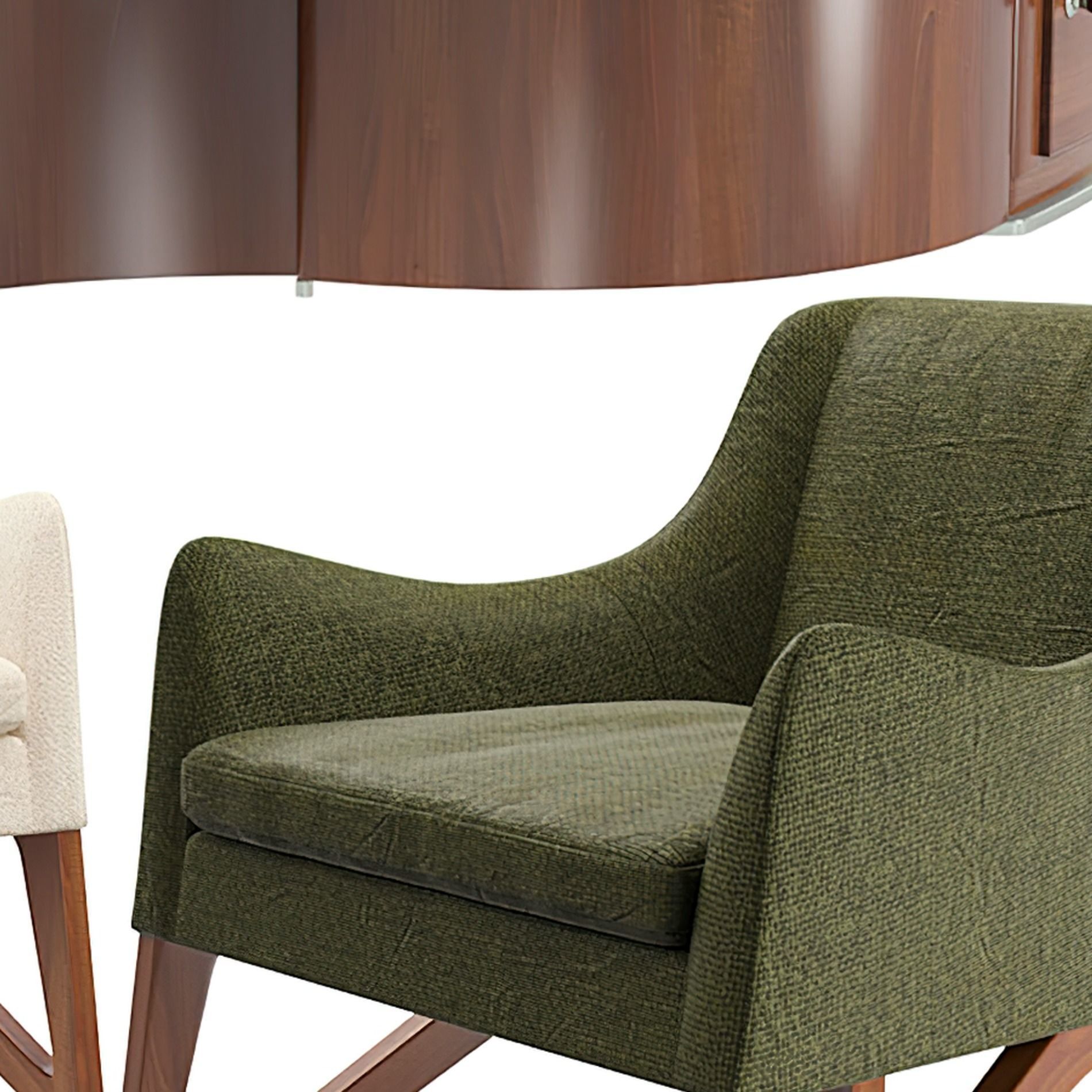 and office combination chair desk 3D model | CGTrader