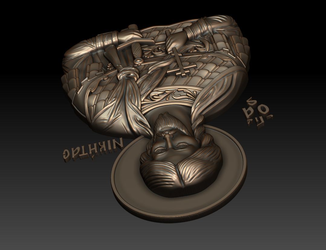 Saint Niketas of the Goths 3D model 3D printable | CGTrader