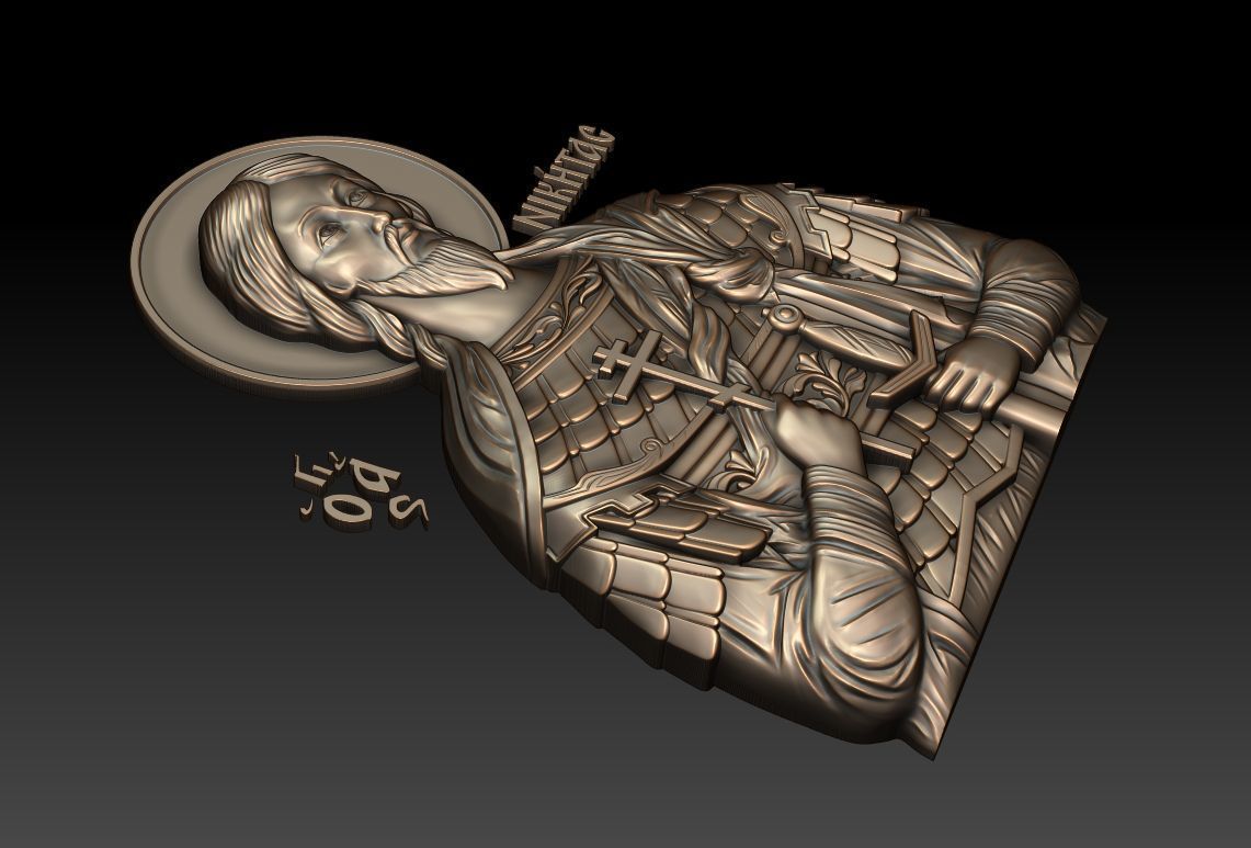 Saint Niketas of the Goths 3D model 3D printable | CGTrader