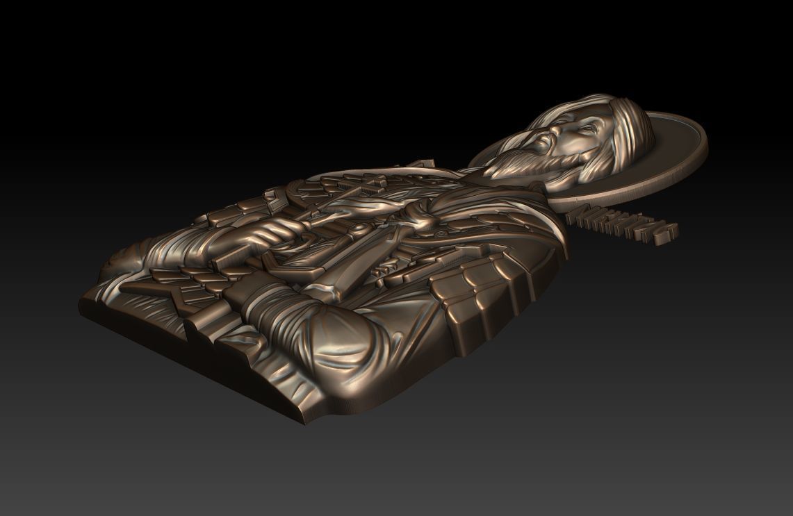 Saint Niketas of the Goths 3D model 3D printable | CGTrader