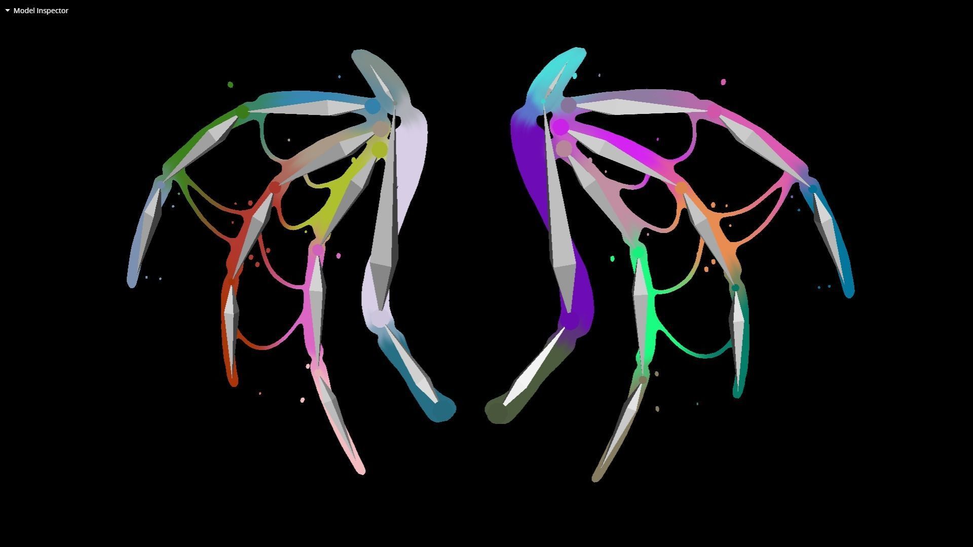3D model Skeleton Wings VR / AR / low-poly | CGTrader