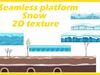 collection of 2D Cartoony Snow and Ice 6 Textures Texture | CGTrader