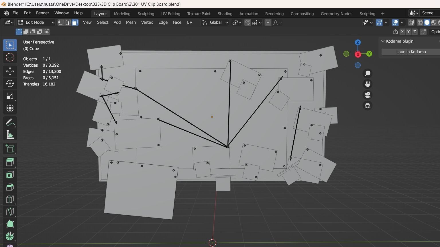 3D model Green wanted Board VR / AR / low-poly | CGTrader