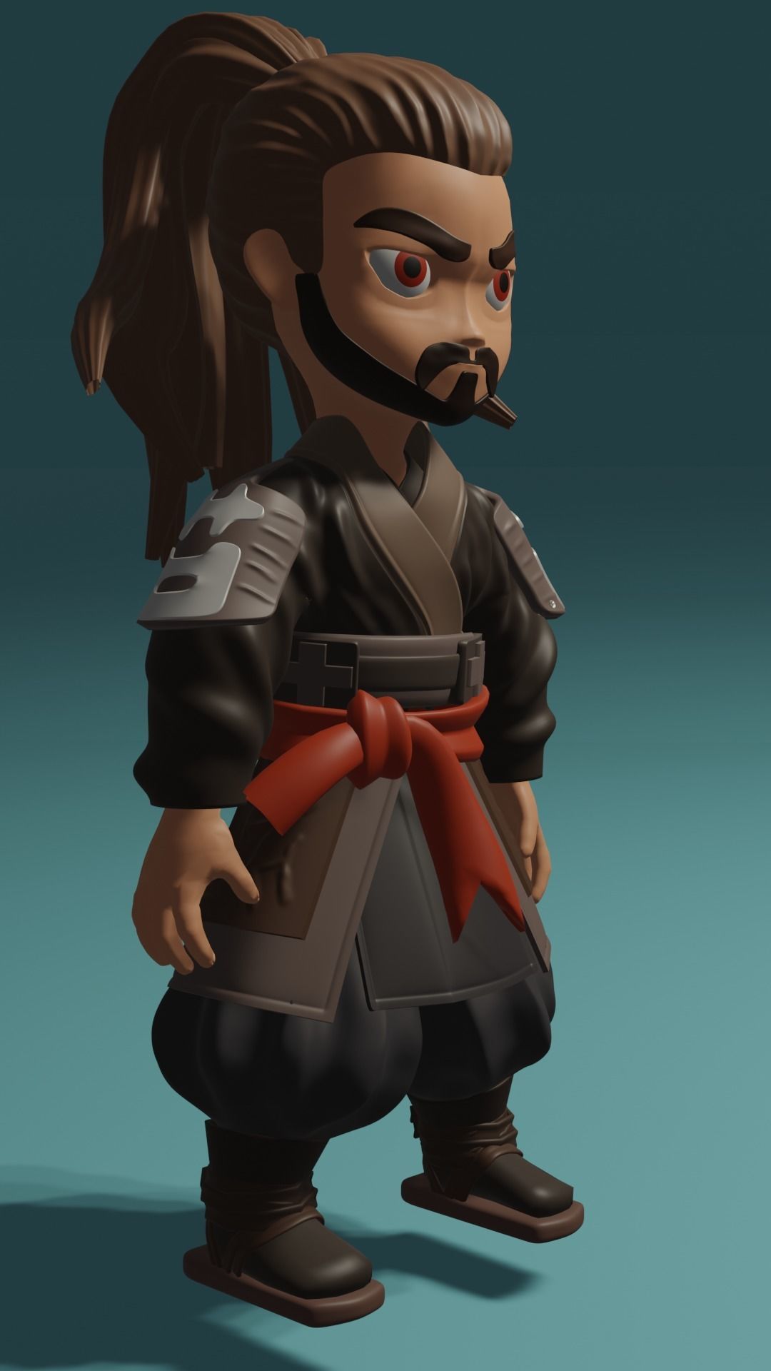 3d samurai free 3D model | CGTrader