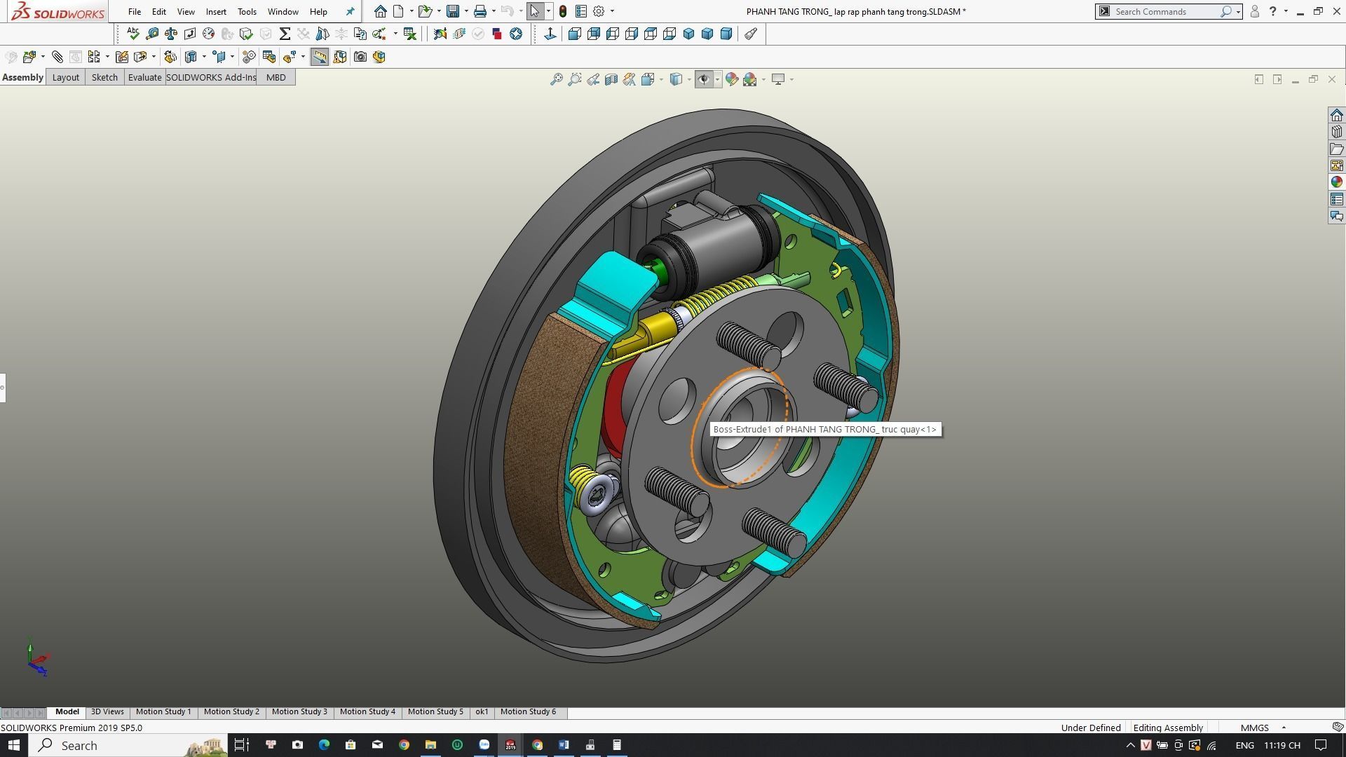 Drum Brake Toyota 3D model | CGTrader