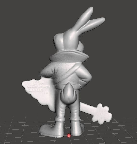 LOONEY TUNES ROCK BAND BUGS BUNNY PROMOTIONAL FIGURE 90S PVC 3D model ...