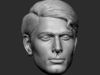 Superman Return - Brandon Routh head 3D model 3D printable | CGTrader