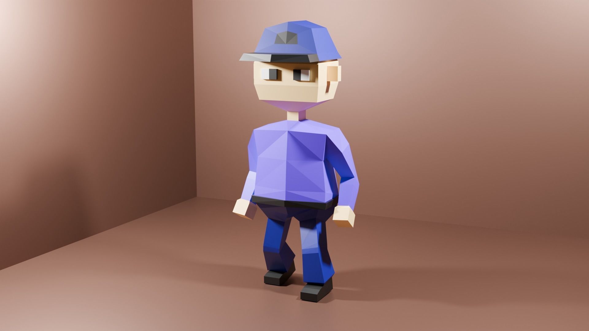3D model Low poly Character Model VR / AR / low-poly | CGTrader