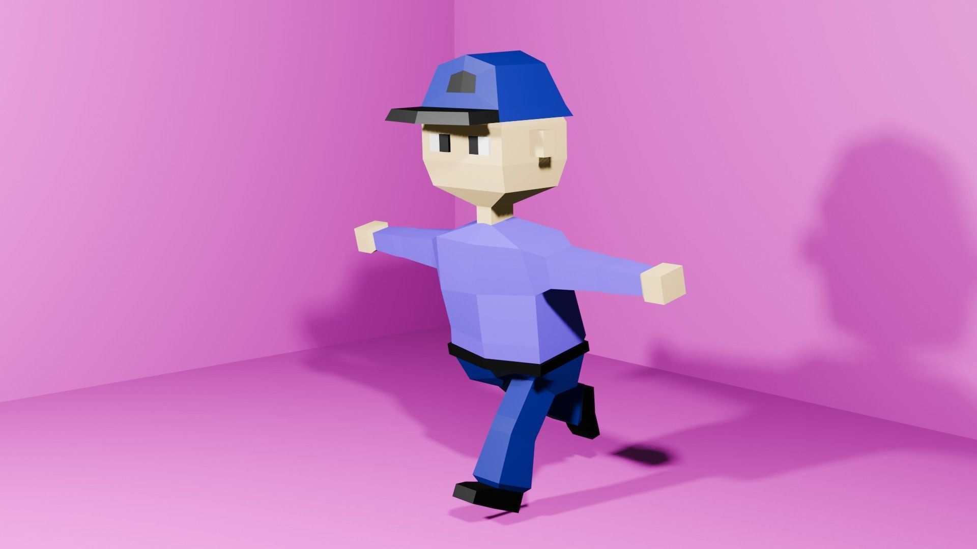 3D model Low poly Character Model VR / AR / low-poly | CGTrader