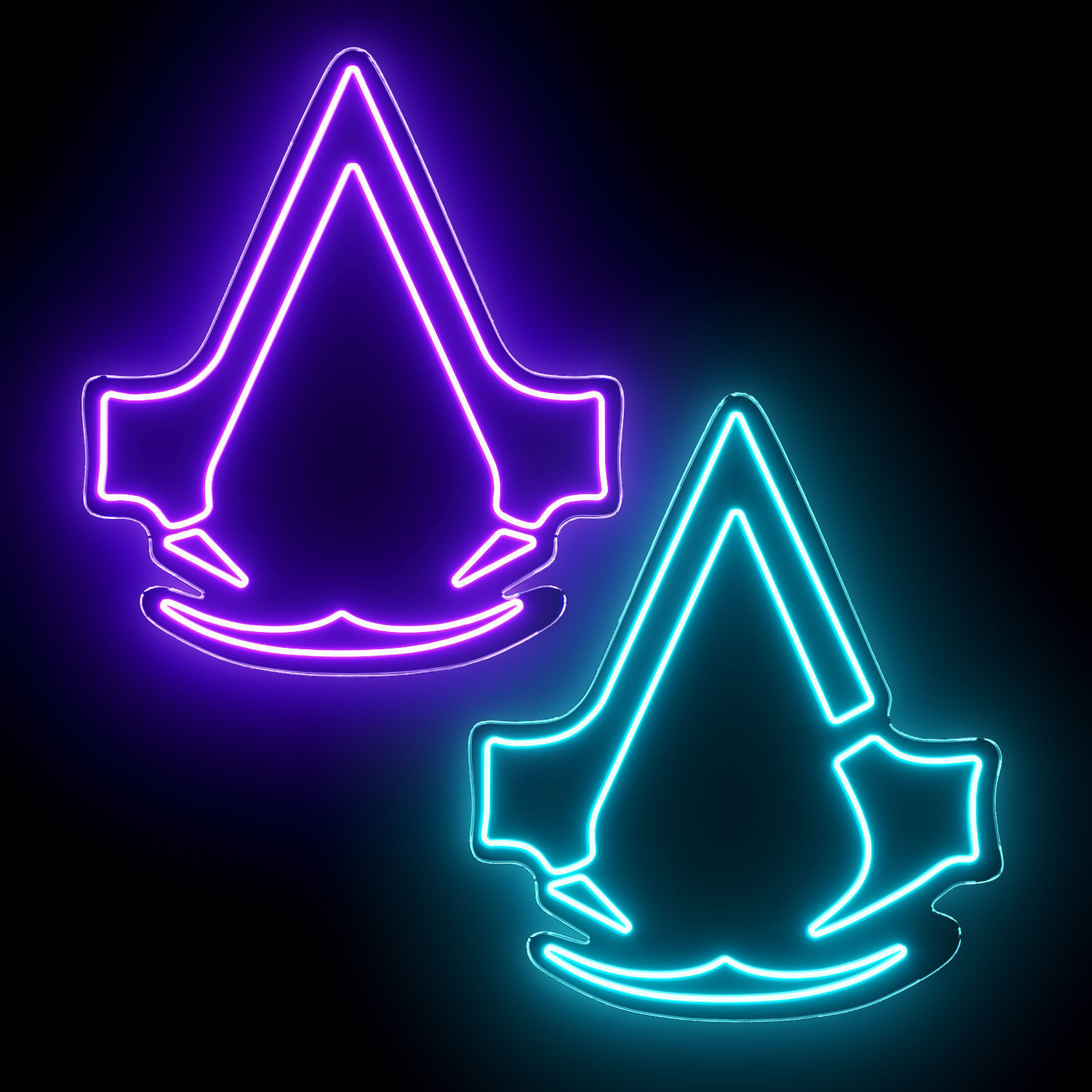 Assassins Creed Neon Sign 3D model | CGTrader