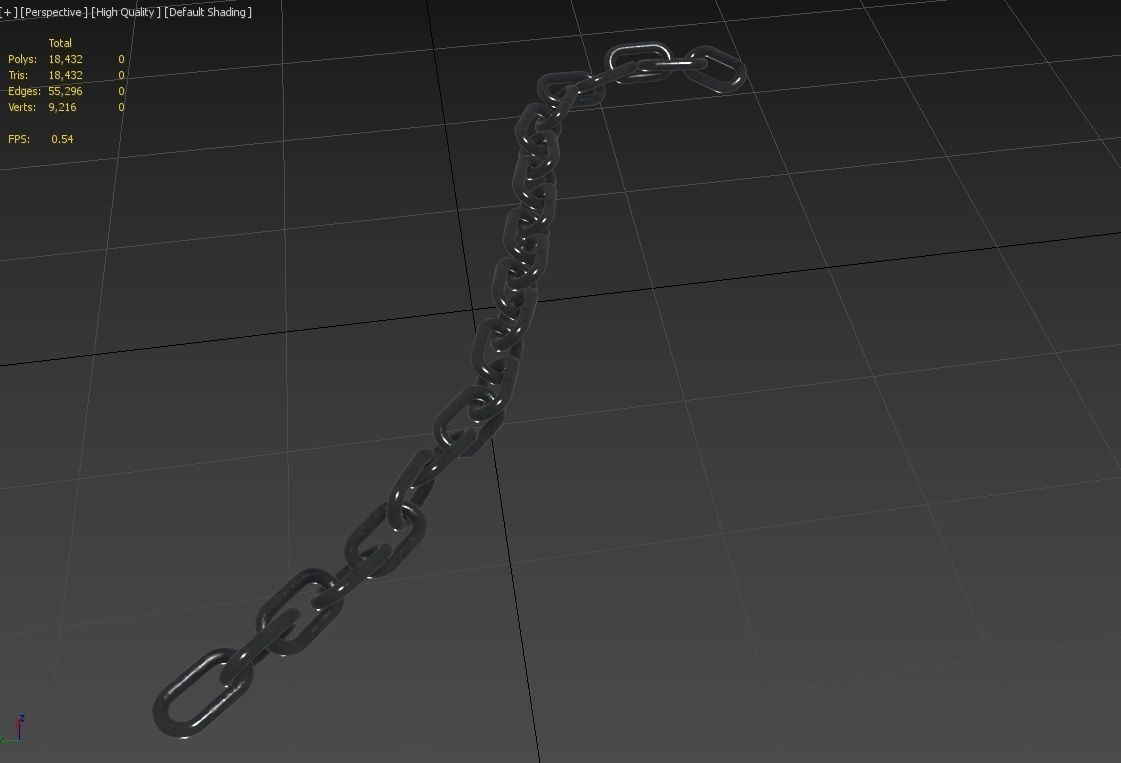 3D model Chain M01 VR / AR / low-poly | CGTrader