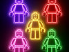 Lego Neon Sign 3D model | CGTrader