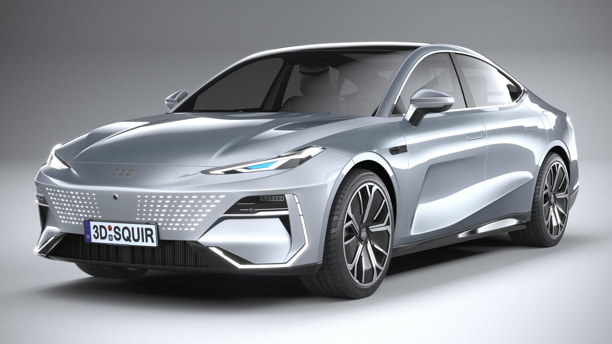 Geely Galaxy E8 2024 3D model | CGTrader