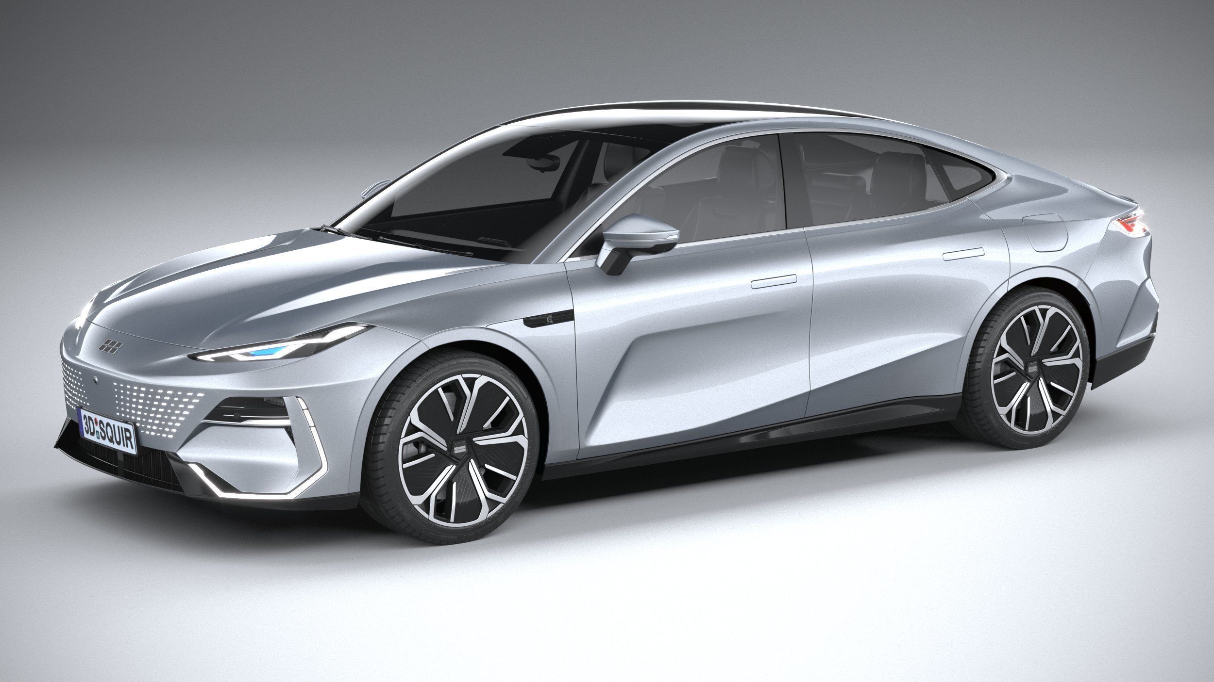 Geely Galaxy E8 2024 3D model | CGTrader