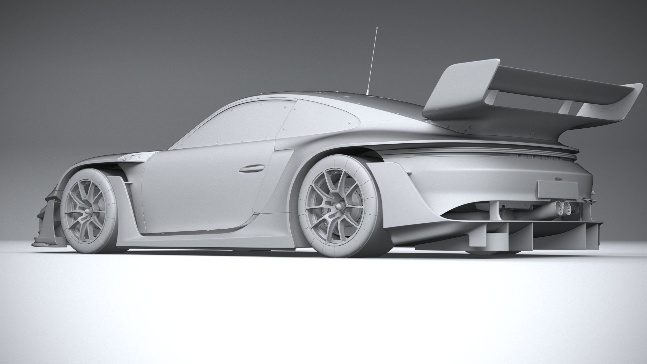 Porsche 911 GT3 R Rennsport 2023 3D model | CGTrader