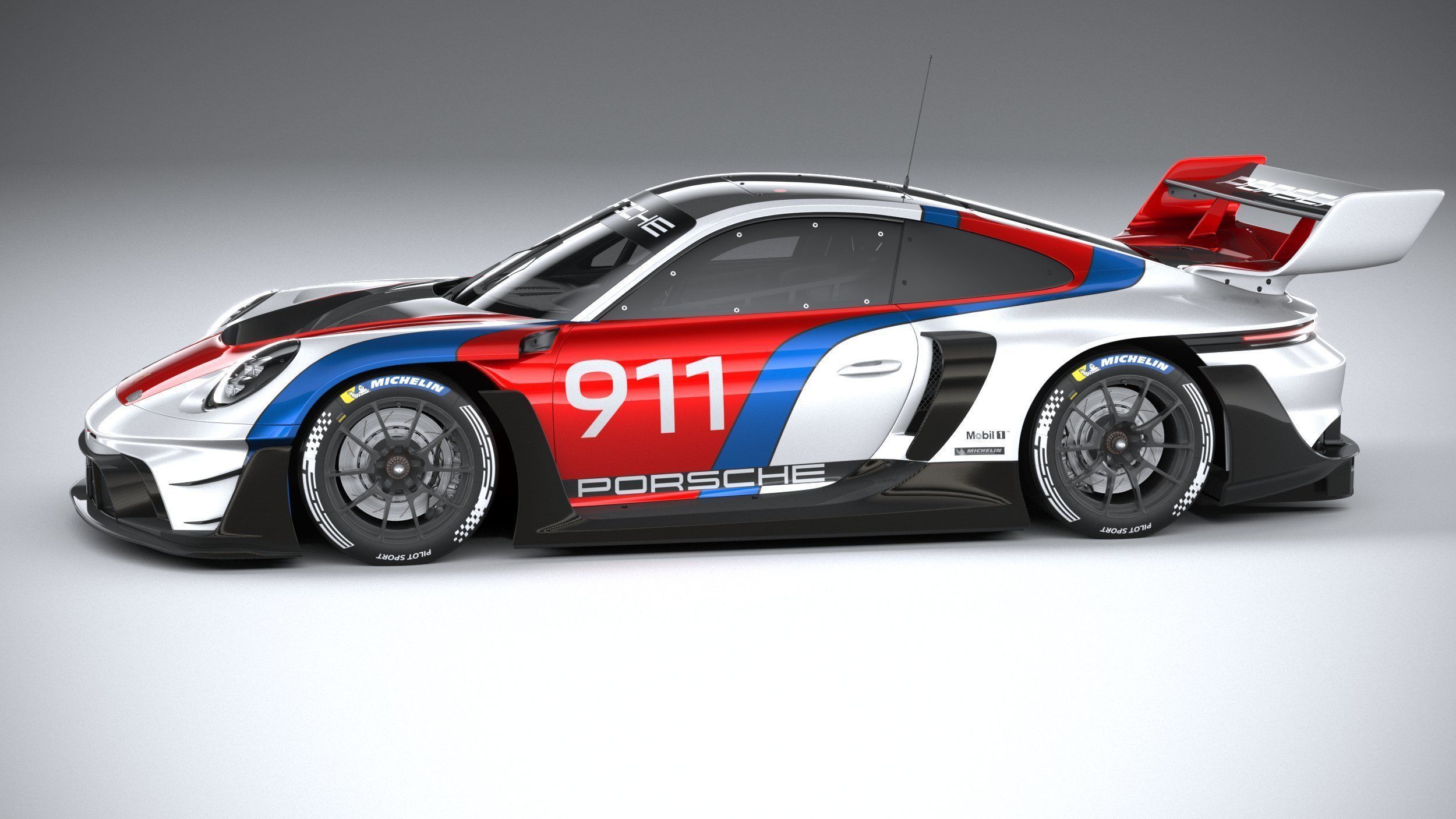 Porsche 911 GT3 R Rennsport 2023 3D model | CGTrader