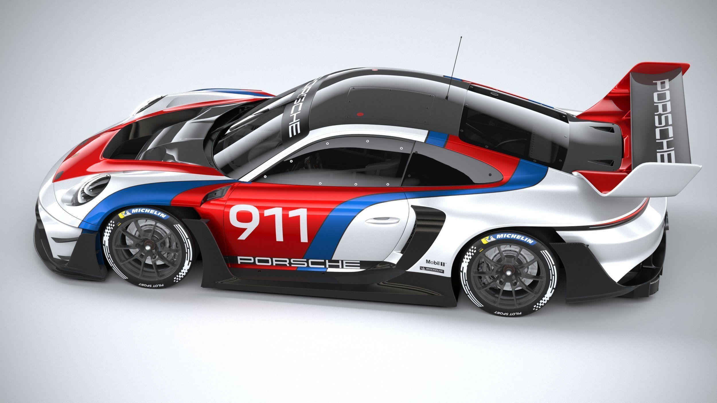 Porsche 911 GT3 R Rennsport 2023 3D model | CGTrader