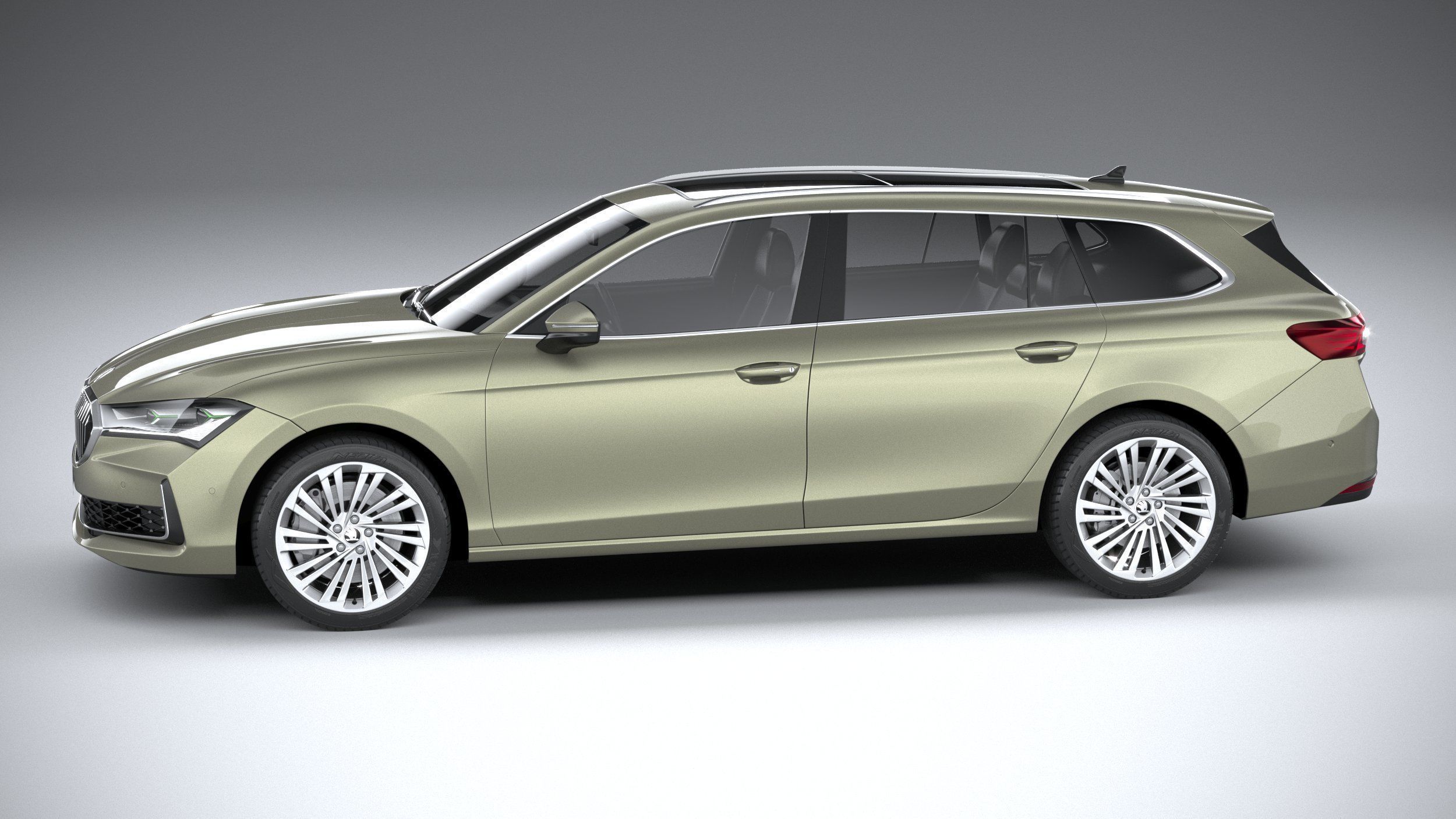 Skoda Superb Combi 2024 3D model | CGTrader