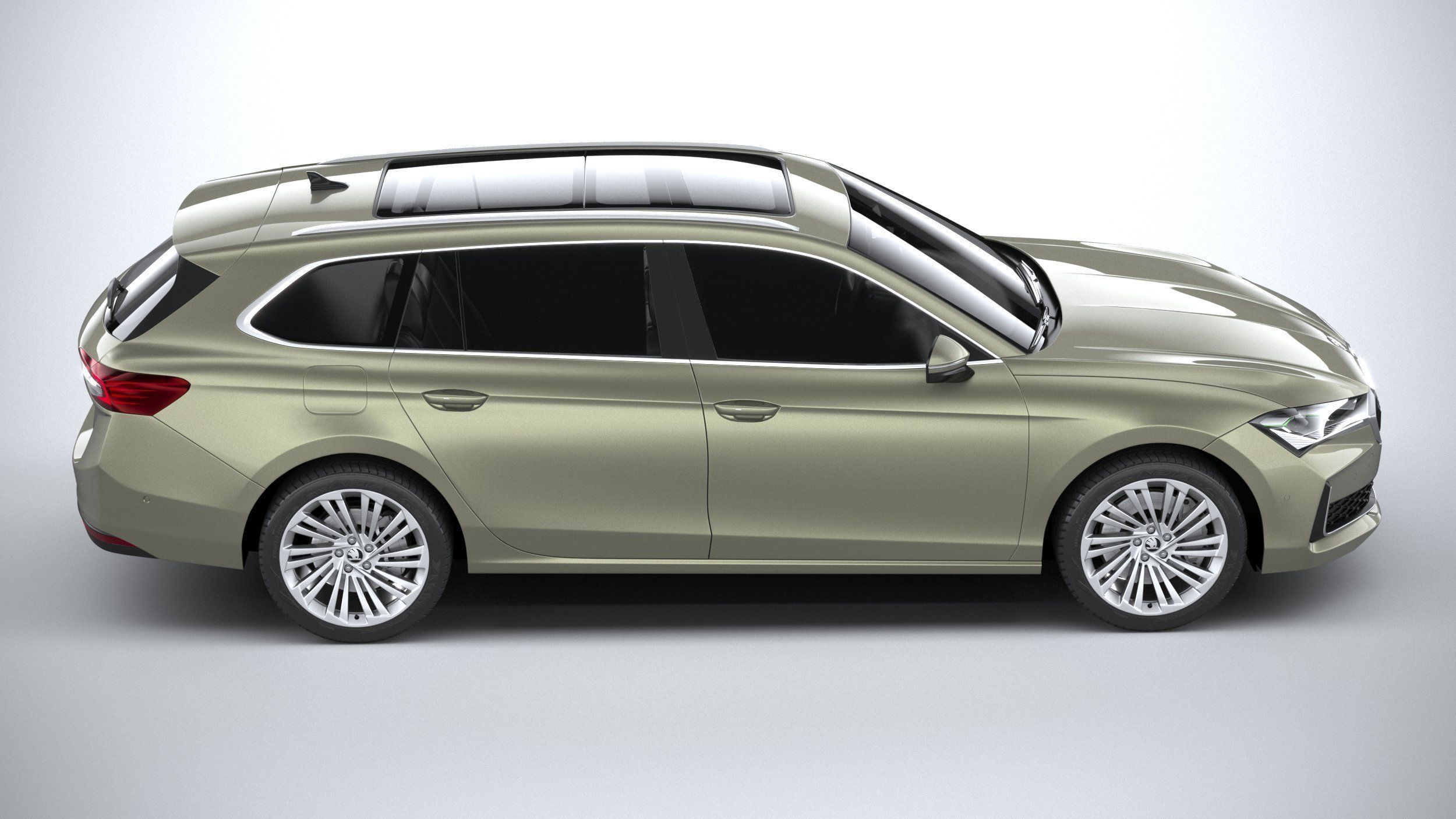 Skoda Superb Combi 2024 3D model | CGTrader