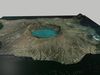 Mountain landscape Taal Volcano 3D model | CGTrader