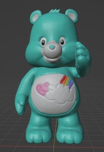 care bears 4 3D model 3D printable | CGTrader
