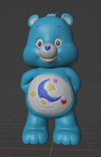 care bears 5 3D model 3D printable | CGTrader
