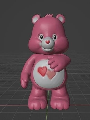 care bears 17 3D model 3D printable | CGTrader