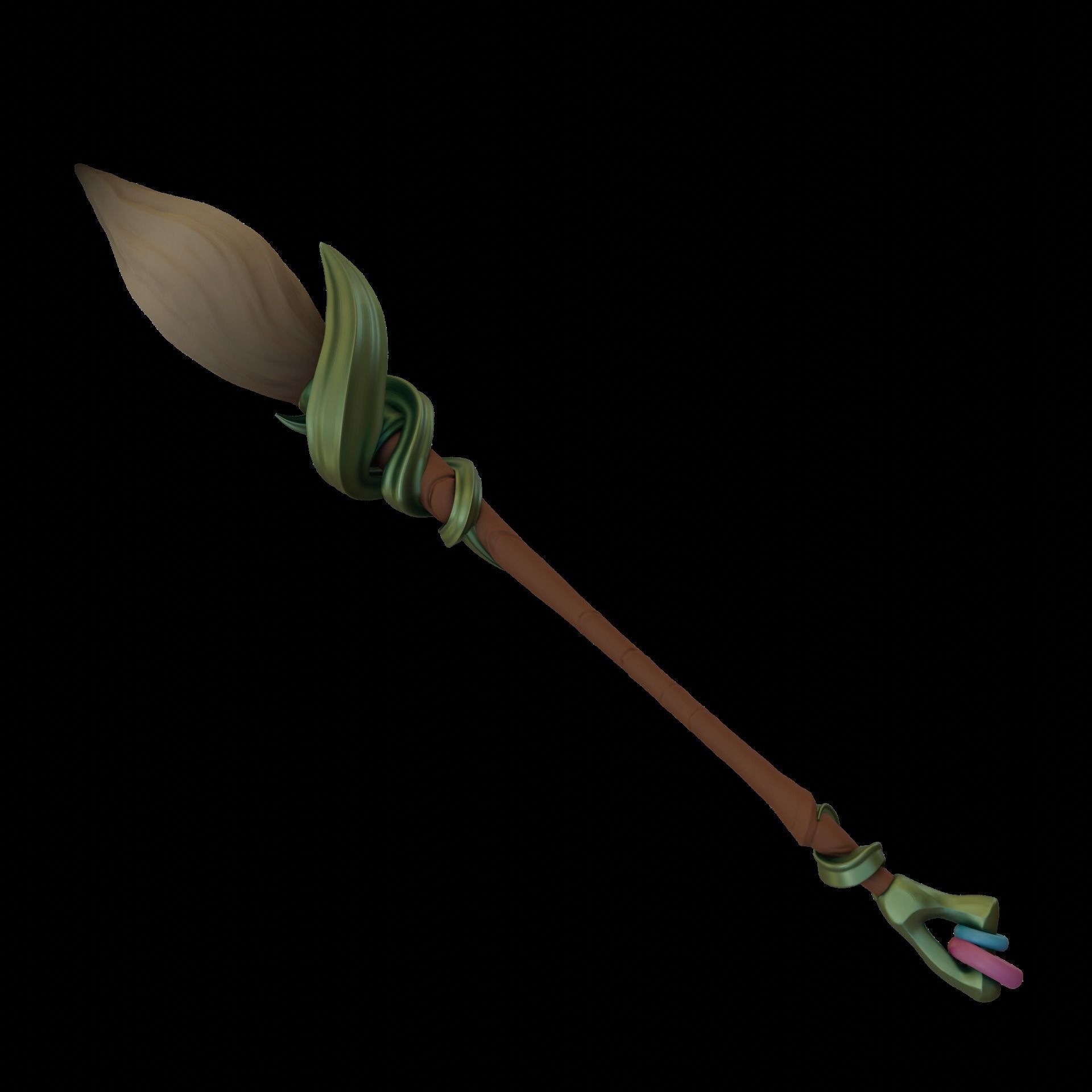 Hwei The Visionary Brush league of legends cosplay 3D model 3D ...