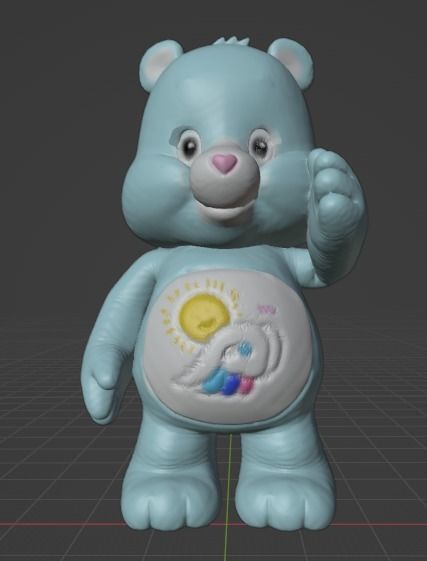 care bears 23 3D model 3D printable | CGTrader