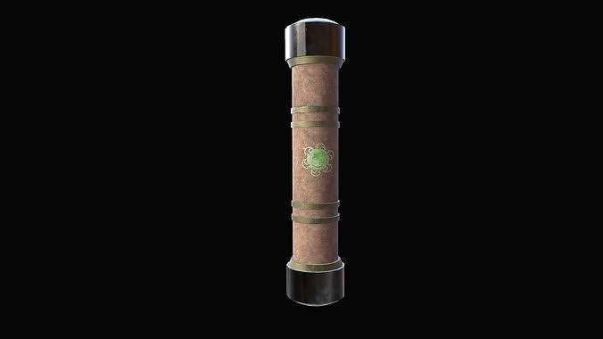 Scroll 3D model | CGTrader