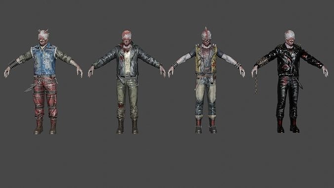 Deadite Berserkers 3D model rigged | CGTrader