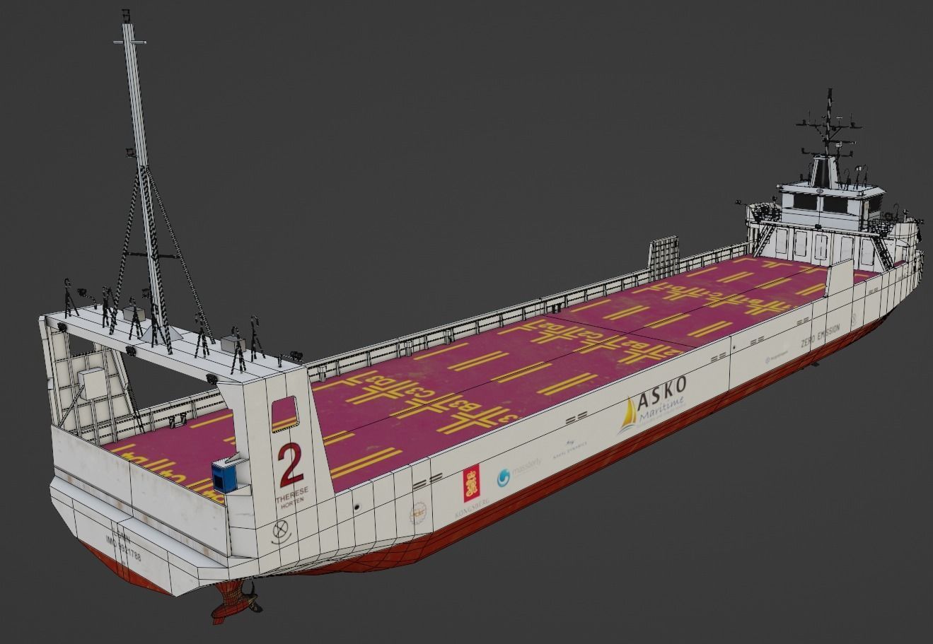 3D model Autonomous electric vessels 3D model VR / AR / low-poly | CGTrader
