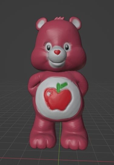 care bears 39 3D model 3D printable | CGTrader
