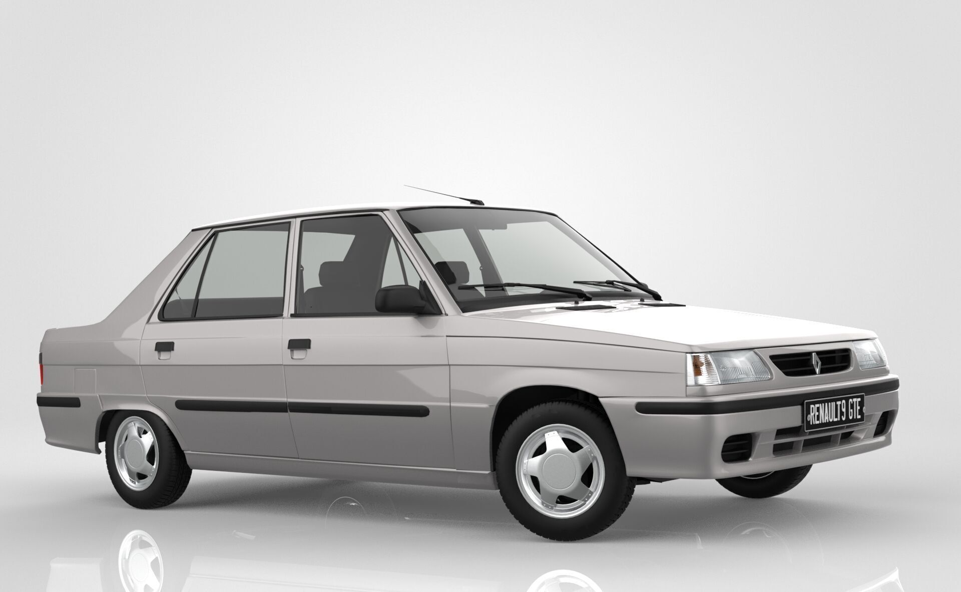 Renault 9 Broadway 3D model | CGTrader