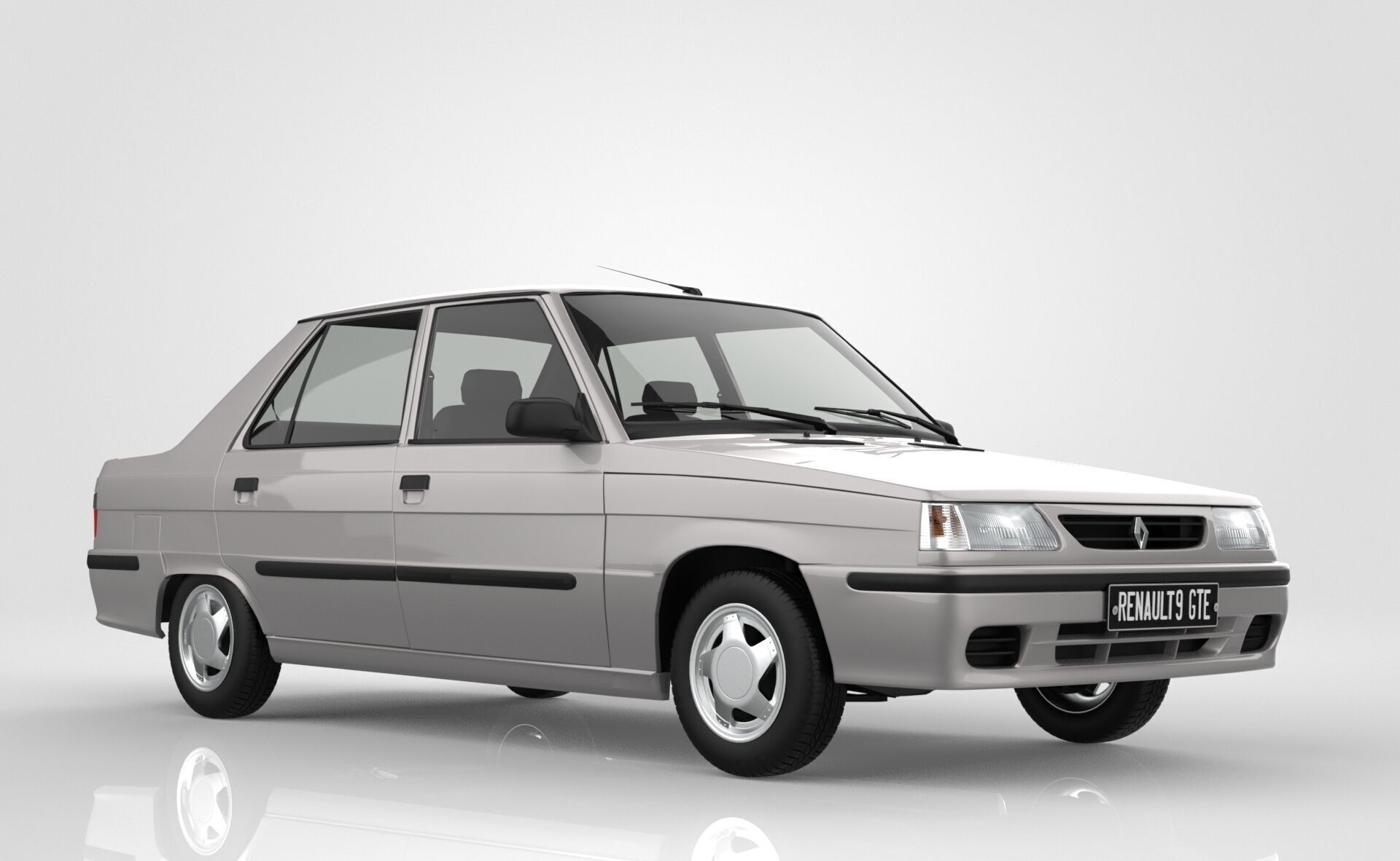 Renault 9 Broadway 3D model | CGTrader