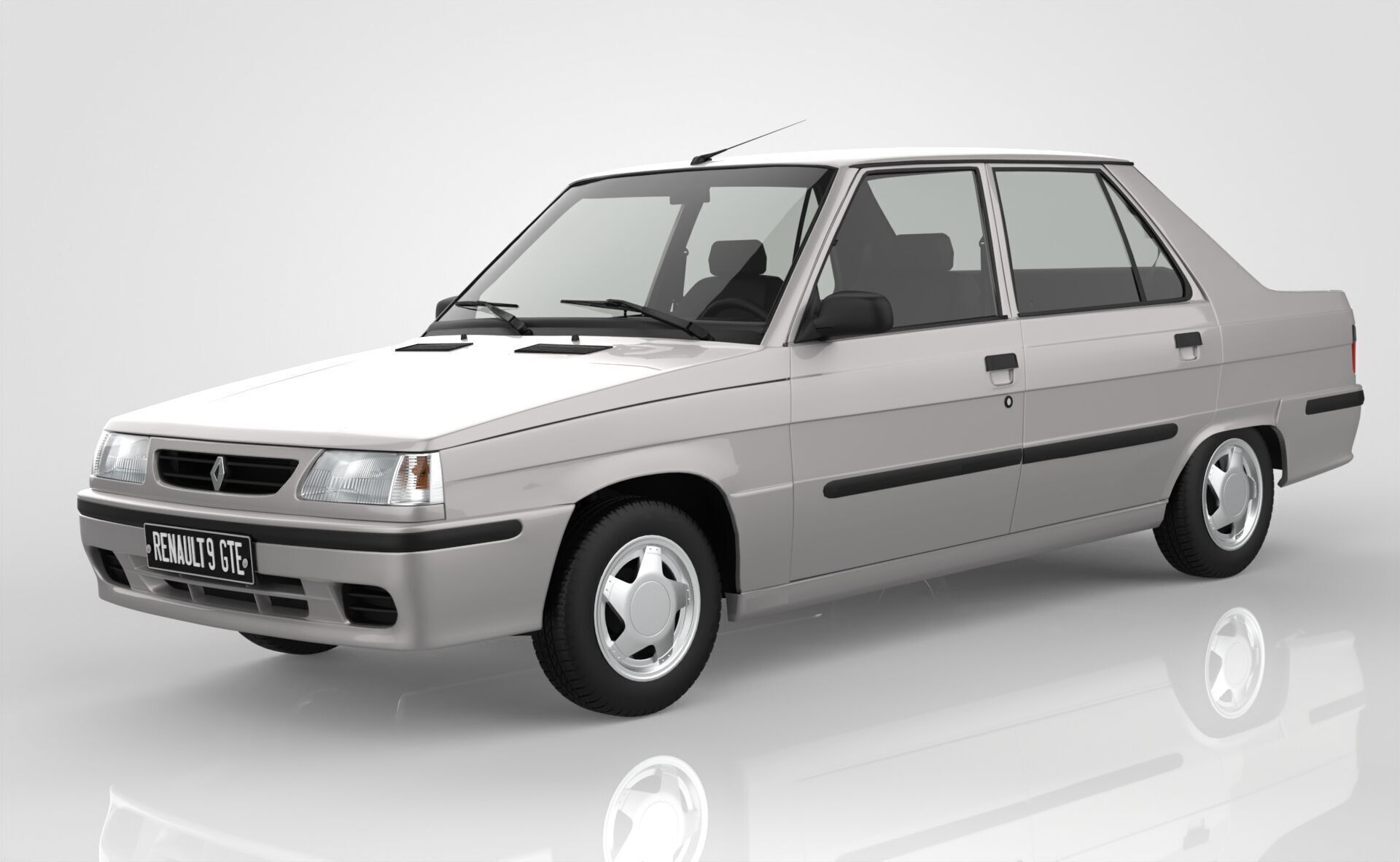 Renault 9 Broadway 3D model | CGTrader